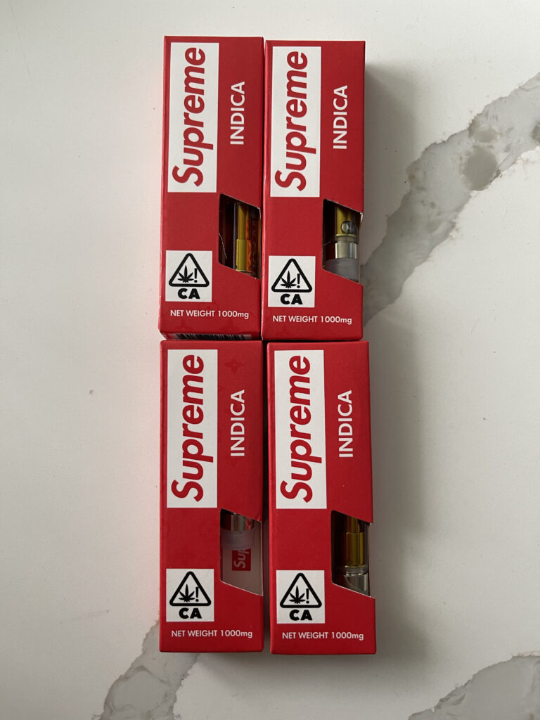 Supreme 1000mg 1g Indica Vape – Hedgenix