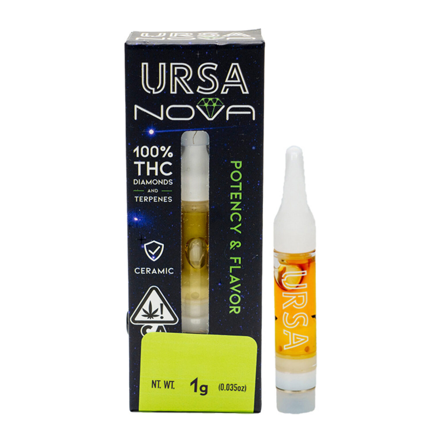 Ursa Extracts Nova 100% THC Carts – Hedgenix